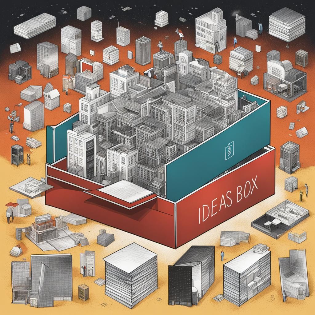 Ideas in a Box - AI Generated Artwork - NightCafe Creator