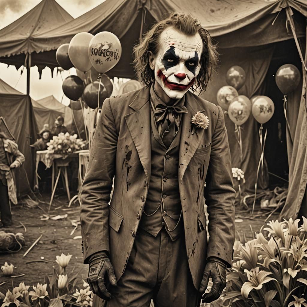 The Joker (Freak Show) - AI Generated Artwork - NightCafe Creator
