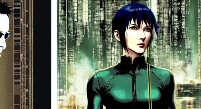 Ghost in the Matrix #02 - AI Generated Artwork - NightCafe Creator