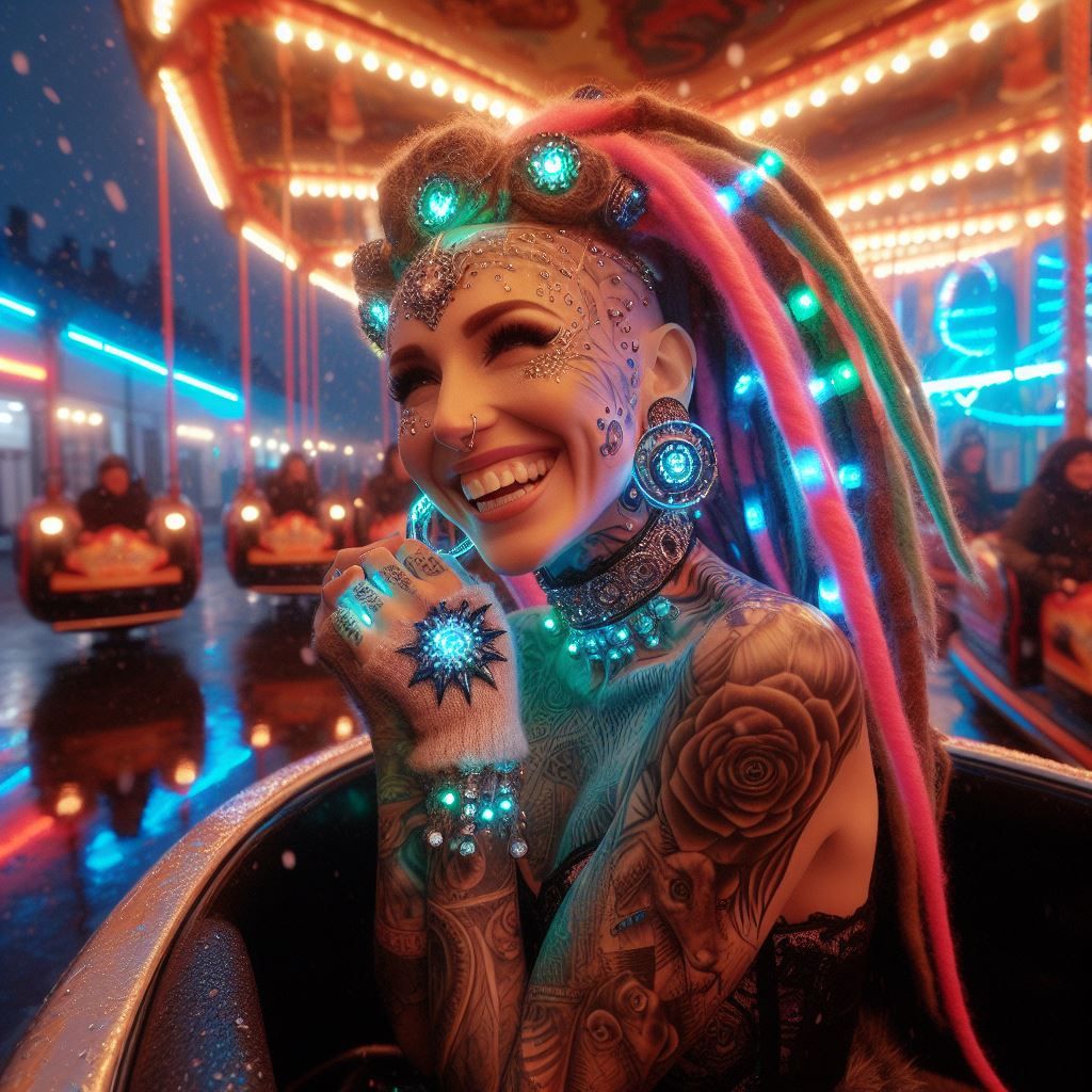 All the fun of the fair. - AI Generated Artwork - NightCafe Creator