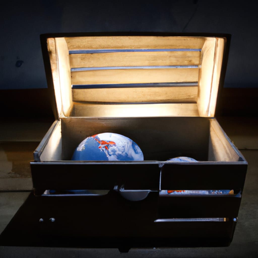 World in a box - AI Generated Artwork - NightCafe Creator