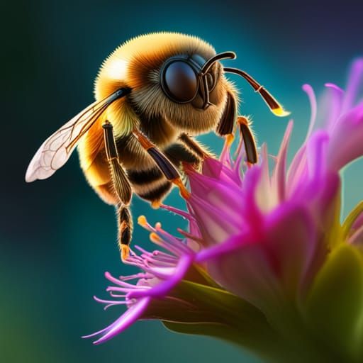 Bee - AI Generated Artwork - NightCafe Creator
