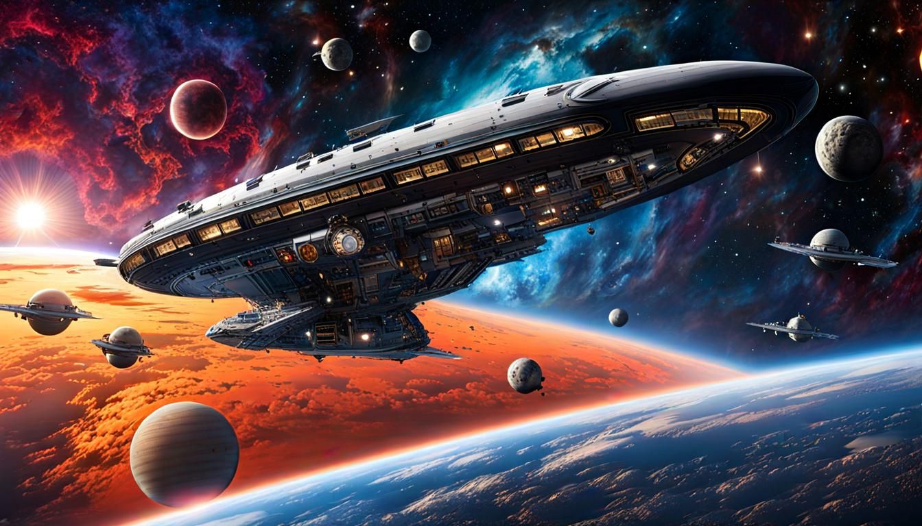 Galactic Princess - AI Generated Artwork - NightCafe Creator