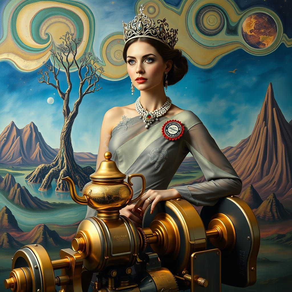 Steampunk Teapot Participation Trophy