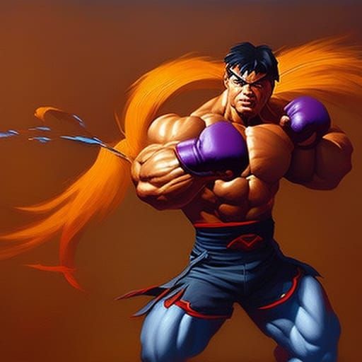 Street Fighter 2 - AI Generated Artwork - NightCafe Creator
