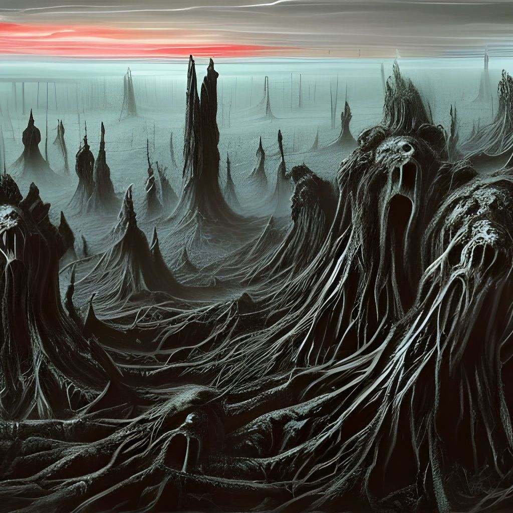 Hellscape - AI Generated Artwork - NightCafe Creator