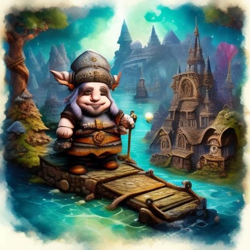 Cute (Dwarven children:1.9) playing with gems - AI Generated Artwork ...