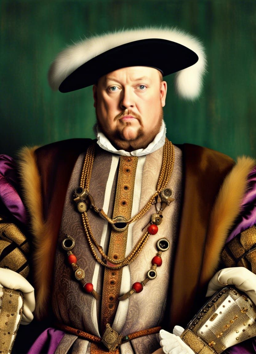 King Henry VIII - AI Generated Artwork - NightCafe Creator