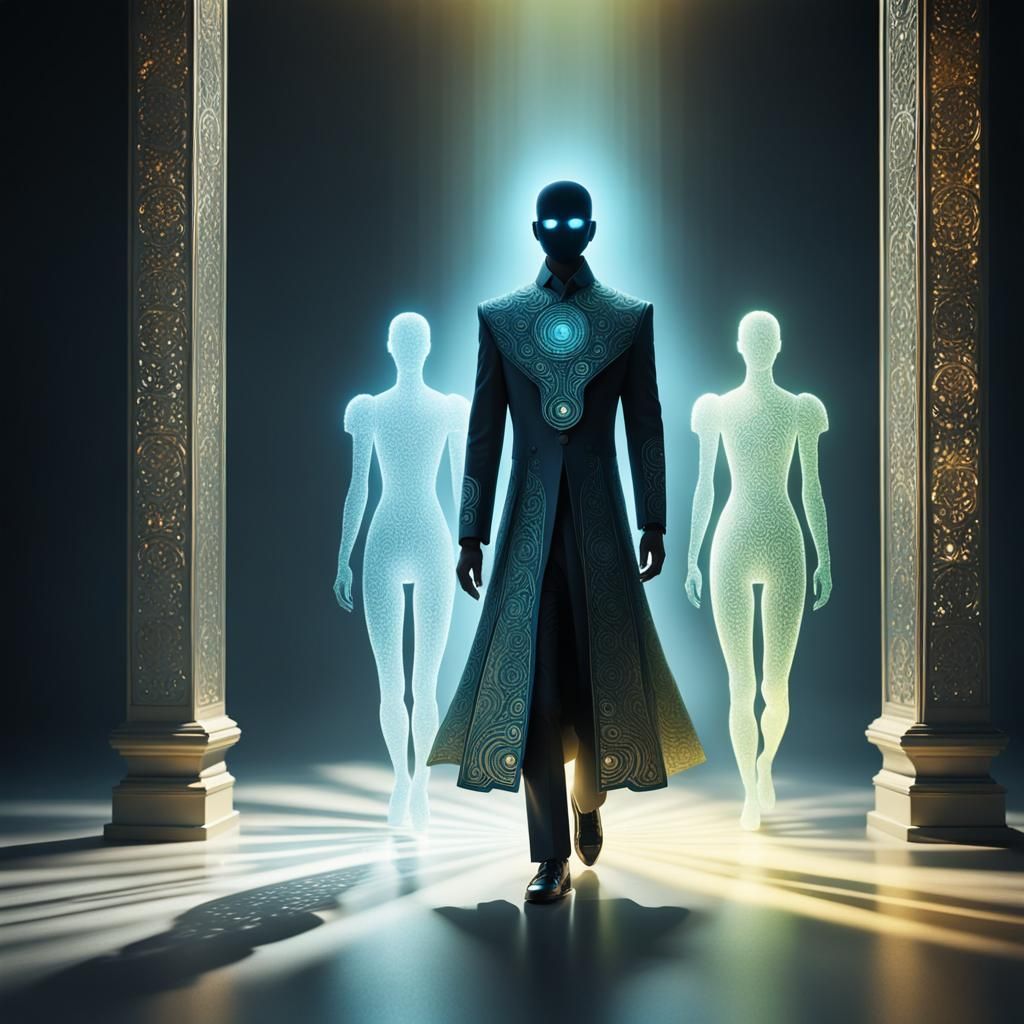 The Shadow Man 0.2. - AI Generated Artwork - NightCafe Creator