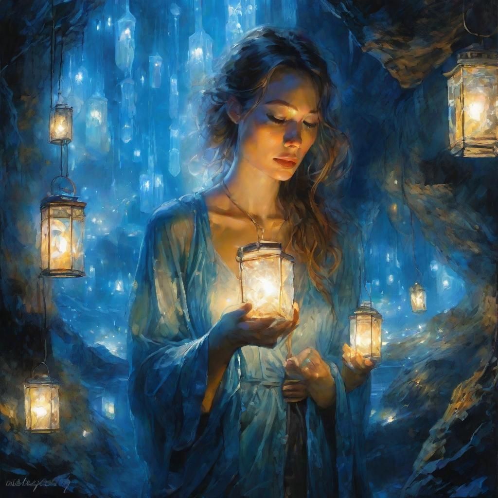 Magic Lanterns - AI Generated Artwork - NightCafe Creator