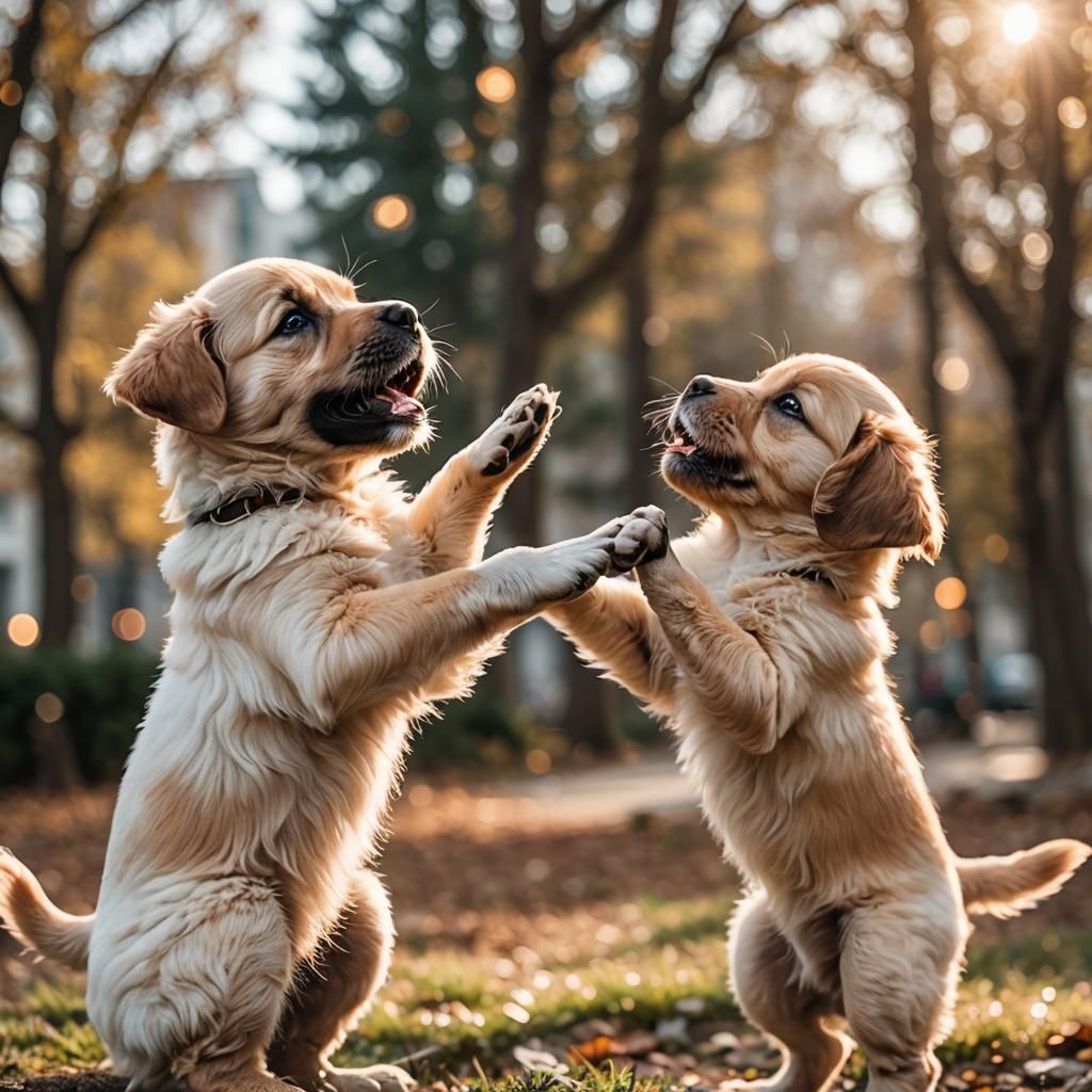 Paw five! - AI Generated Artwork - NightCafe Creator