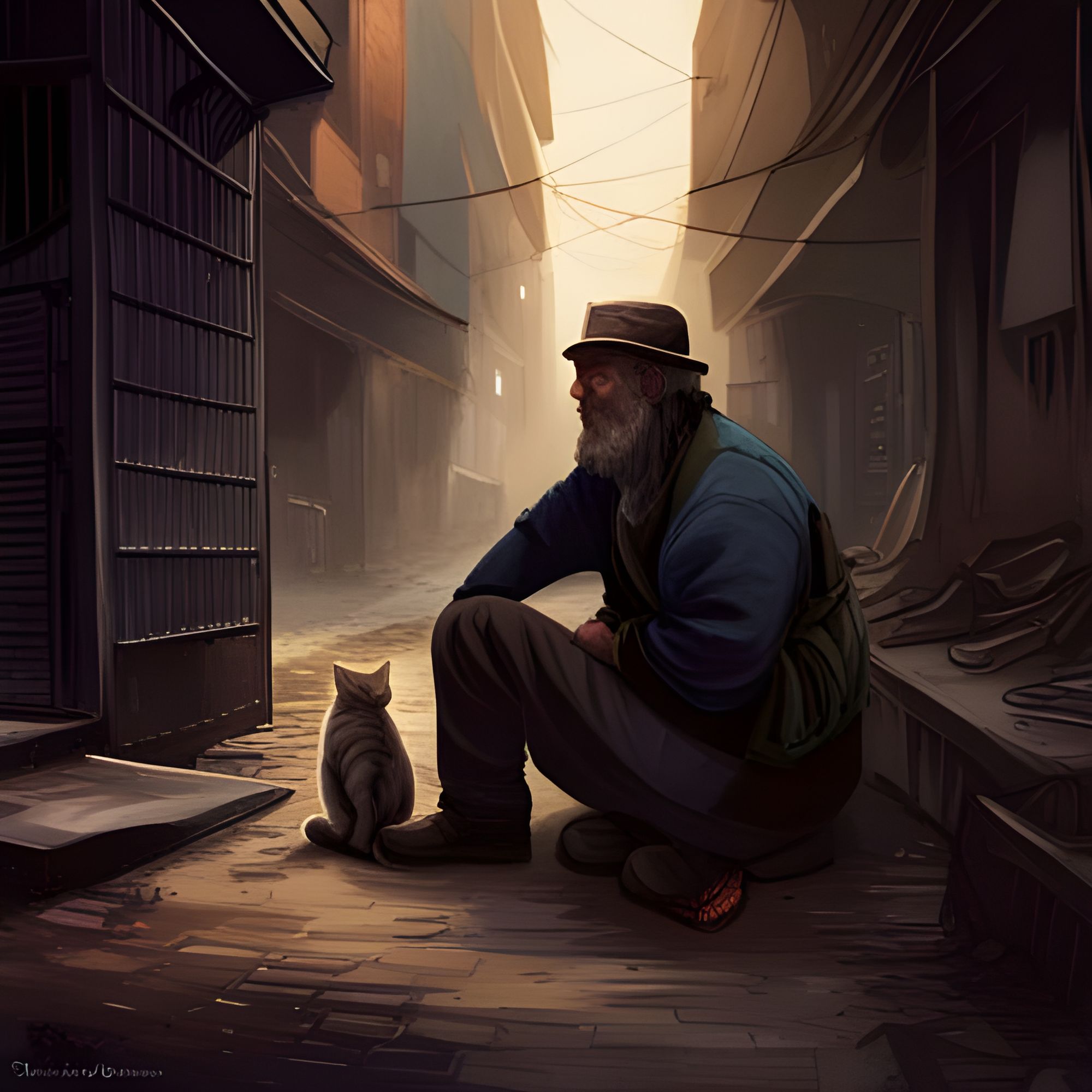 A Cat is All You Need : r/nightcafe