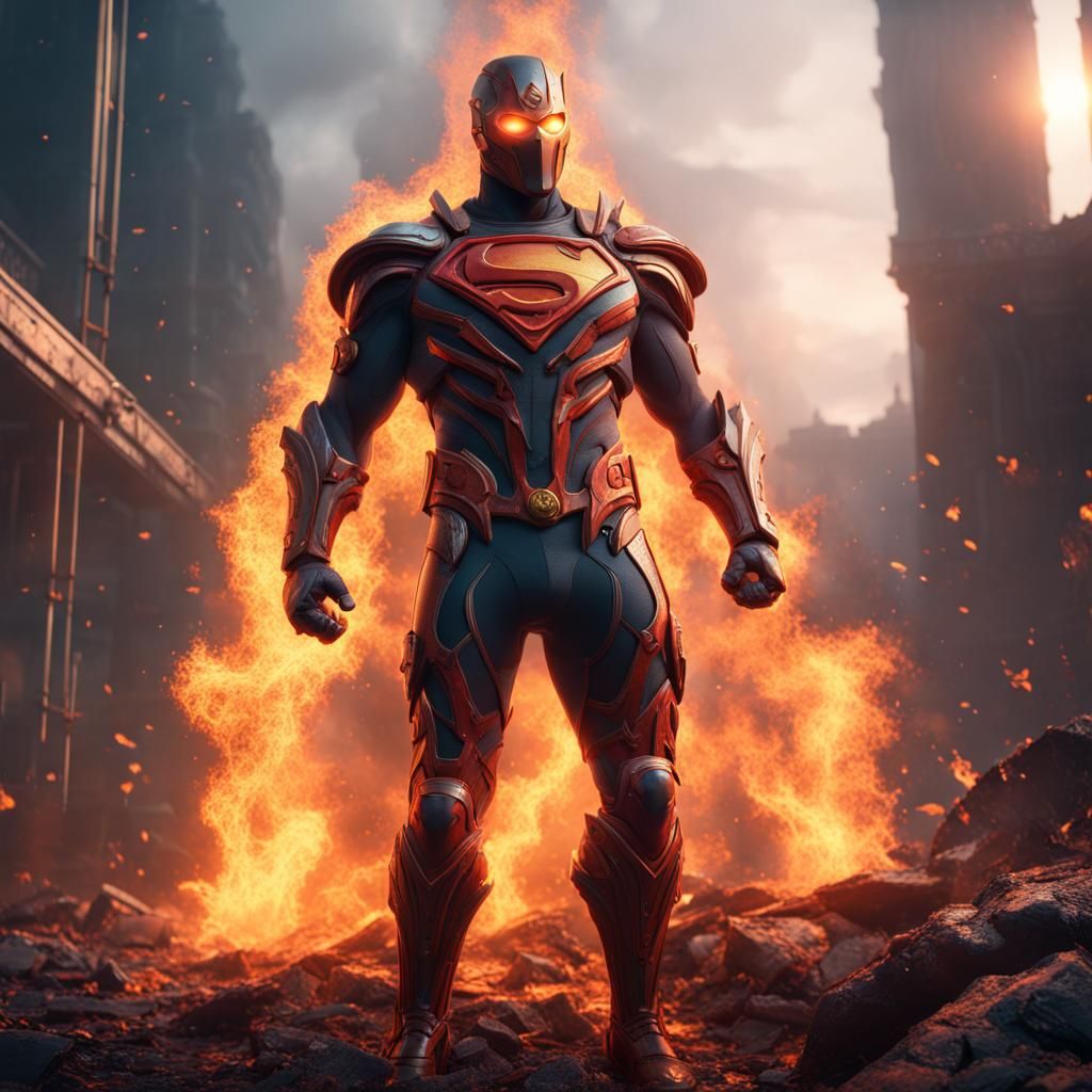 Superhero - AI Generated Artwork - NightCafe Creator