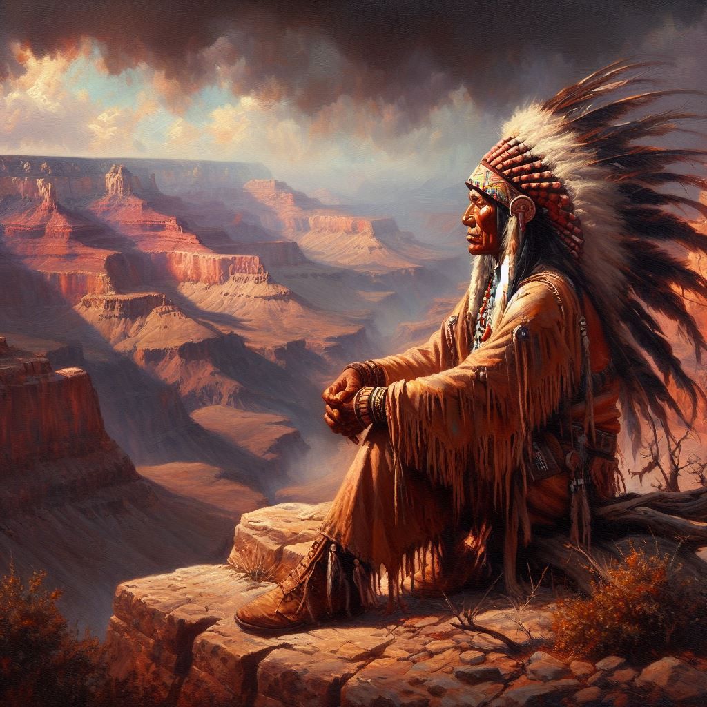 Native American - AI Generated Artwork - NightCafe Creator
