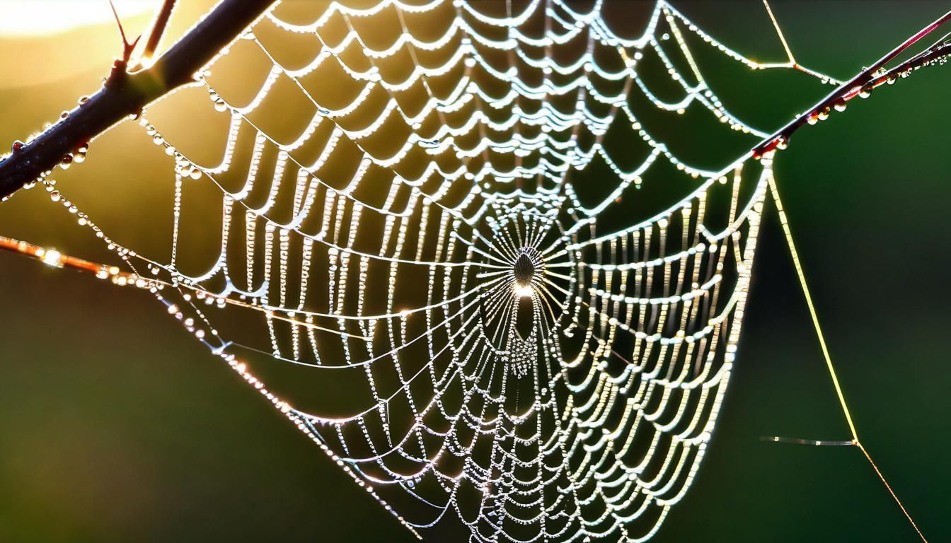 Spiderweb - AI Generated Artwork - NightCafe Creator