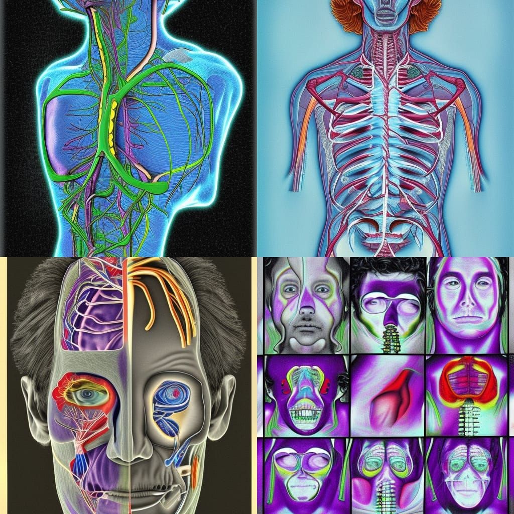 by artist "Gray's Anatomy on acid" - AI Generated Artwork - NightCafe ...