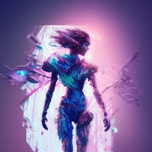 Strange Lady - AI Generated Artwork - NightCafe Creator