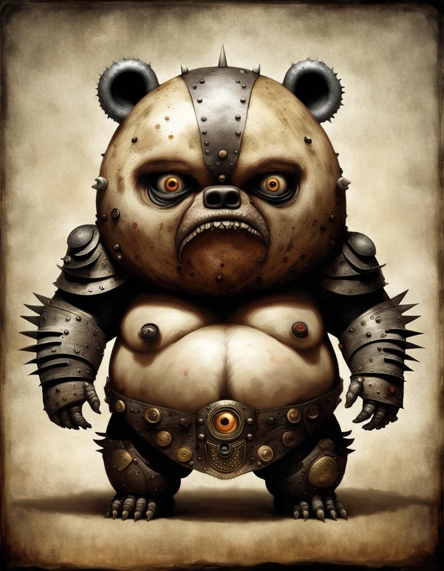 "Obese Warrior Predator Bear Chief": photograph by Stephen Gammell ...