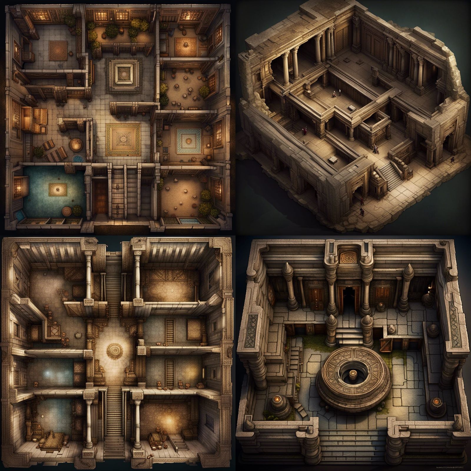 Trying to create some battle maps. - AI Generated Artwork - NightCafe ...