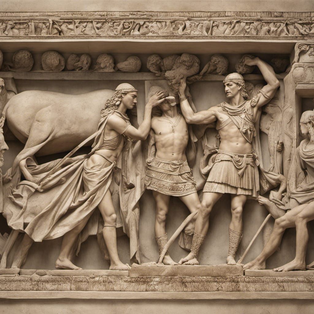 mithra and mithraism scene - AI Generated Artwork - NightCafe Creator