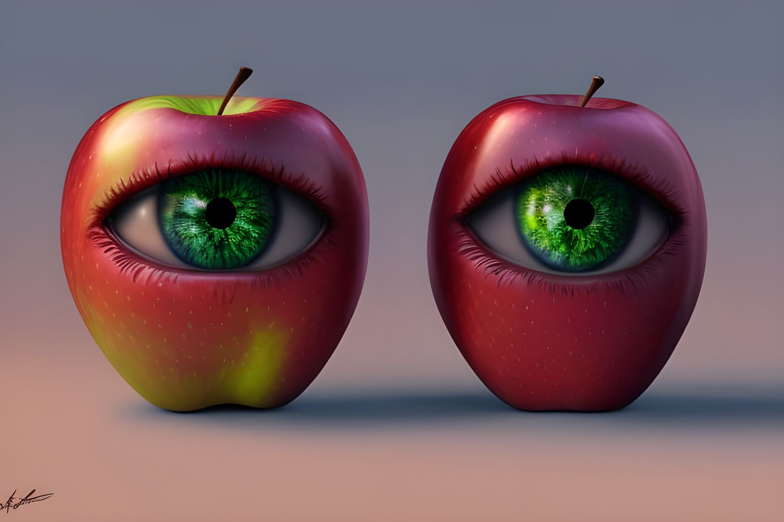 Apples of My Eyes - AI Generated Artwork - NightCafe Creator