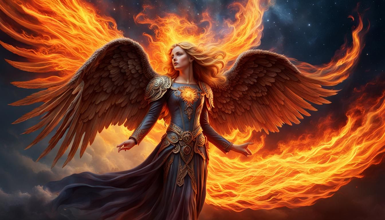 Fire *ANGLE*, because. - AI Generated Artwork - NightCafe Creator