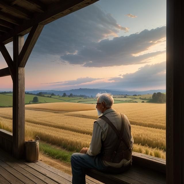 The Working Day is Done - AI Generated Artwork - NightCafe Creator