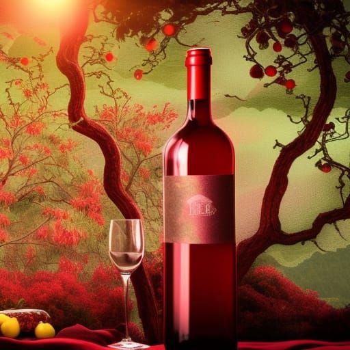 Wine - AI Generated Artwork - NightCafe Creator