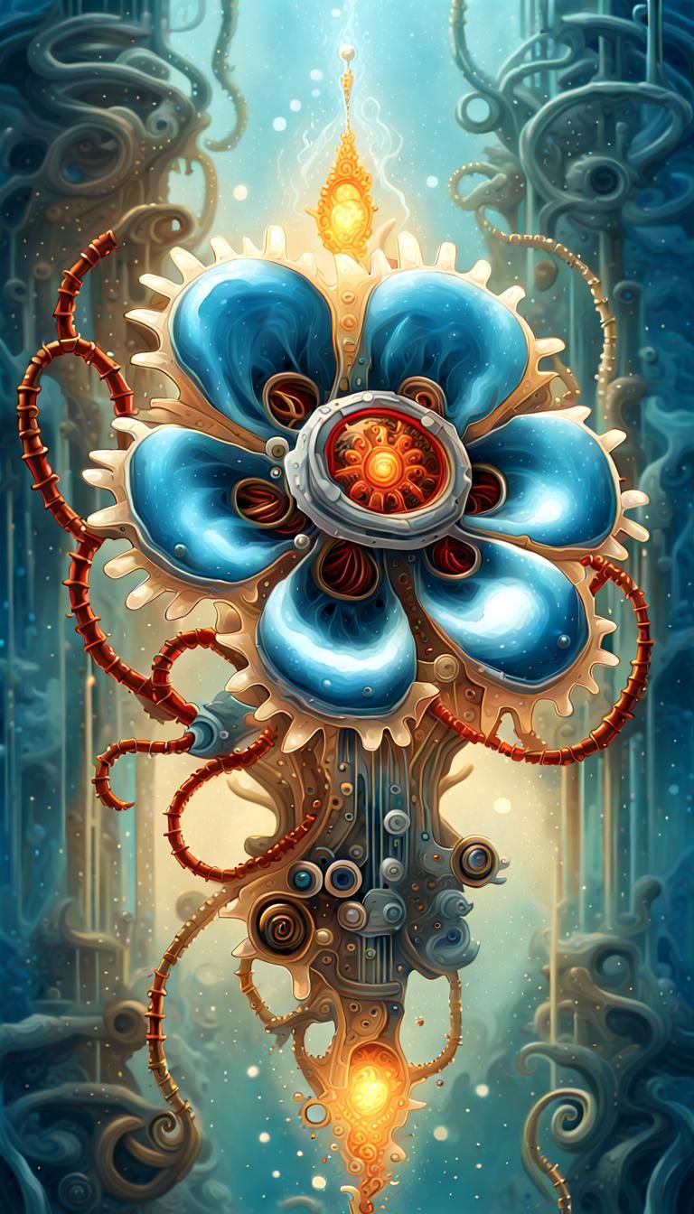 nature fusion underwater - AI Generated Artwork - NightCafe Creator