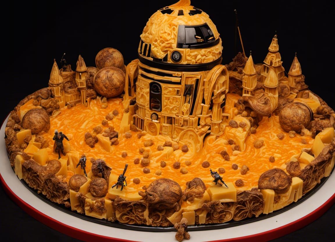 Cheesy Star Wars - AI Generated Artwork - NightCafe Creator