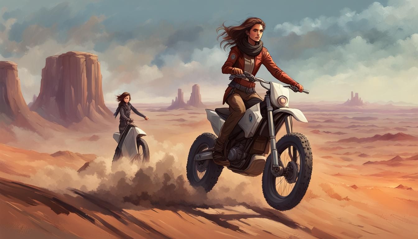 Desert Sci-fi #2 - AI Generated Artwork - NightCafe Creator