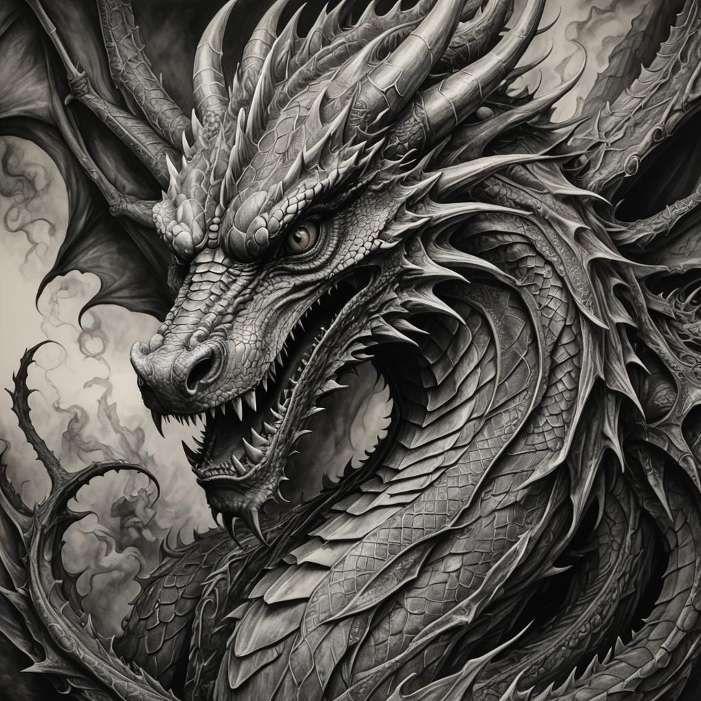Dragon - AI Generated Artwork - NightCafe Creator