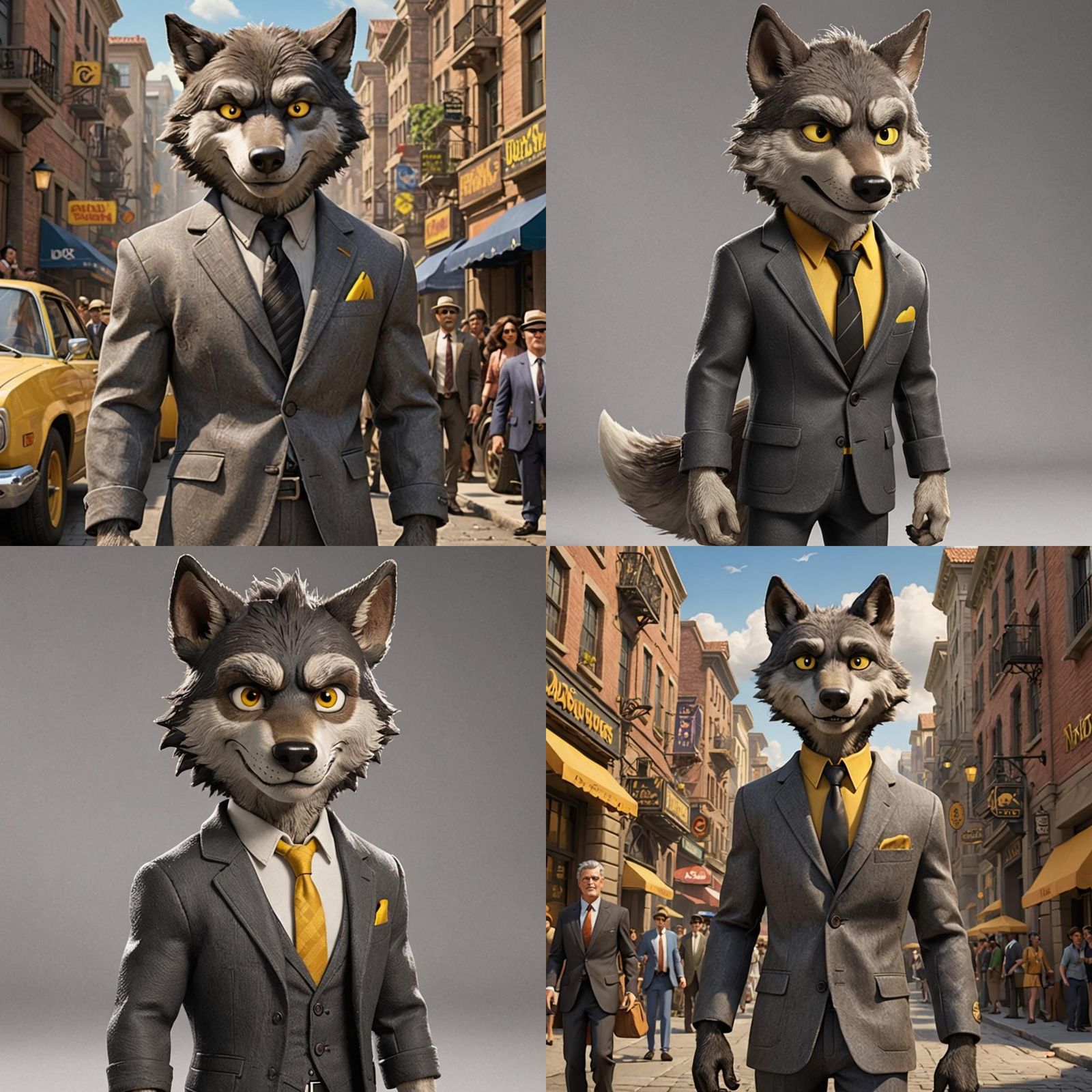 n the CGI DreamWorks animated movie "The Bad Guys," Mr. Mason Wolf is ...