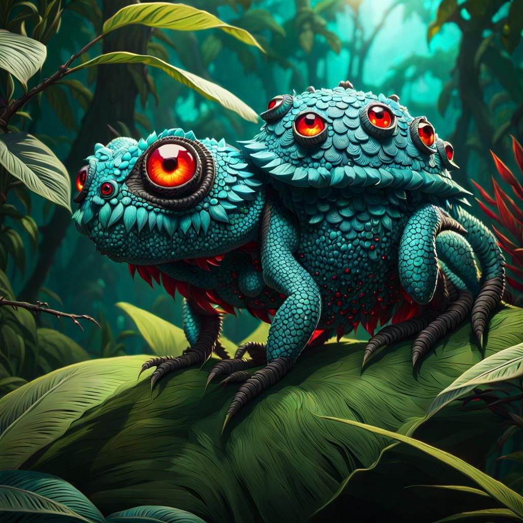 No. 11, Odd Creatures Series - AI Generated Artwork - NightCafe Creator