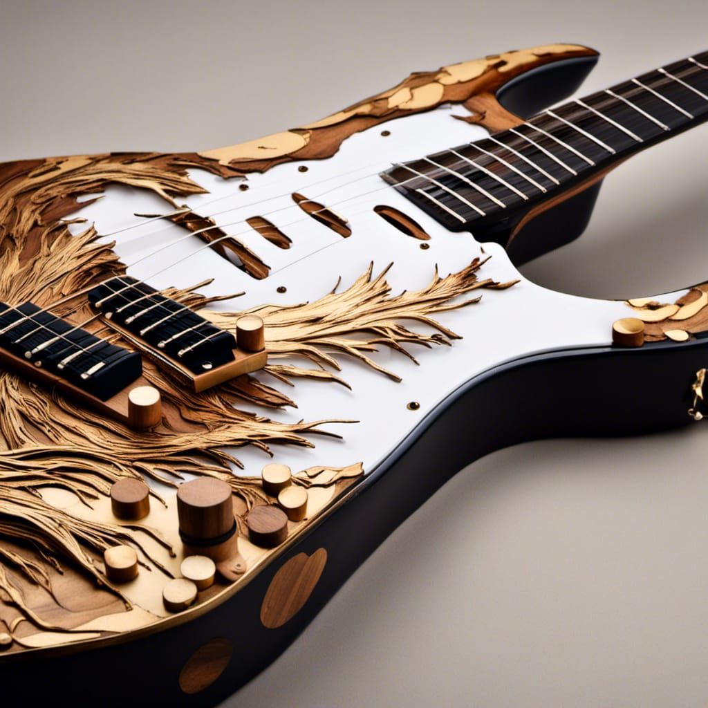 Designer guitar - AI Generated Artwork - NightCafe Creator