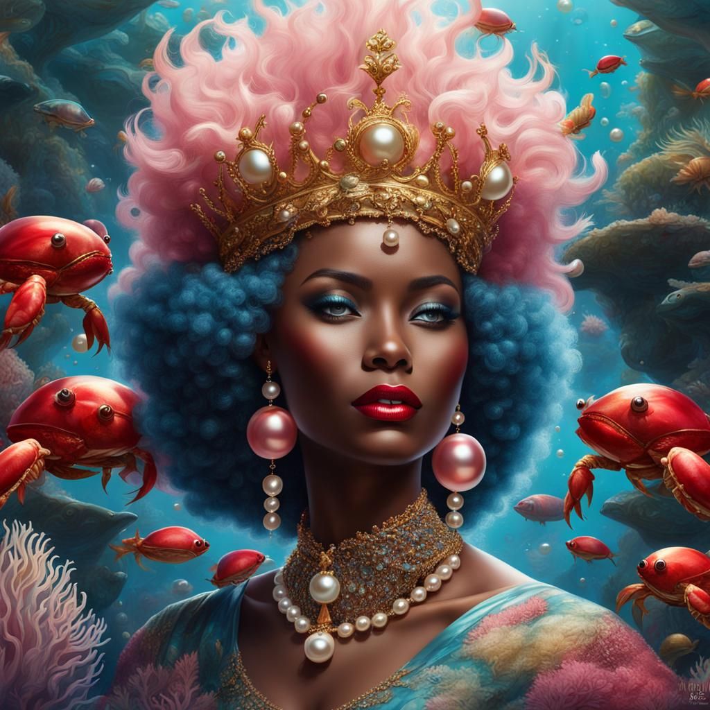 Princess Shana of Sea Pearl Kingdom - 5 - AI Generated Artwork ...