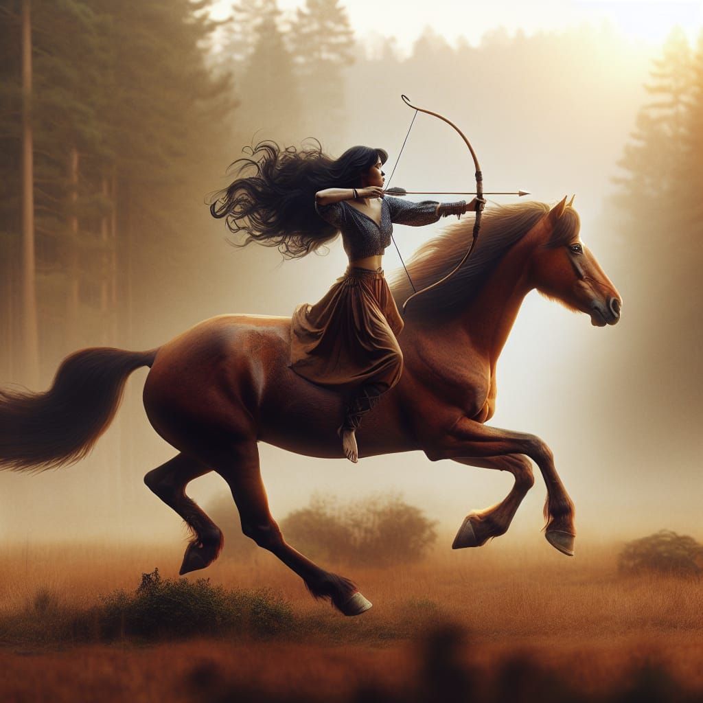 Horse Archer - AI Generated Artwork - NightCafe Creator