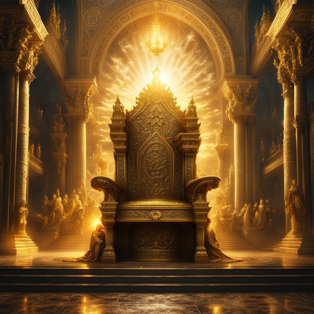 Holy throne - AI Generated Artwork - NightCafe Creator