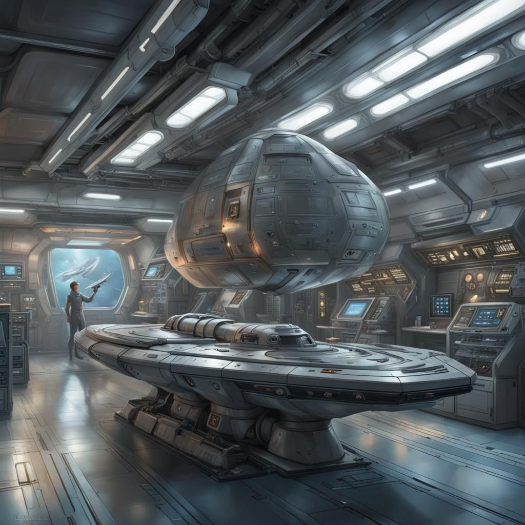 Space Lab - AI Generated Artwork - NightCafe Creator