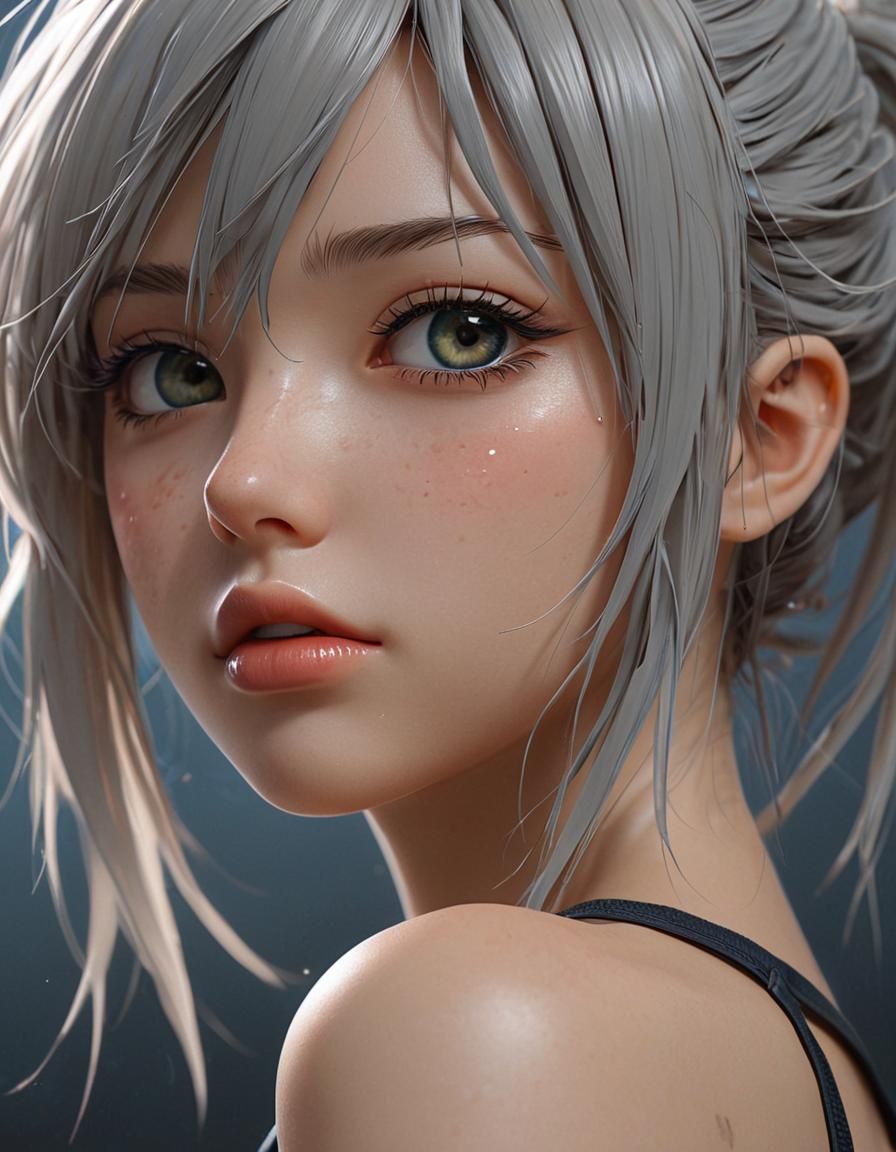 Anime Girl - AI Generated Artwork - NightCafe Creator