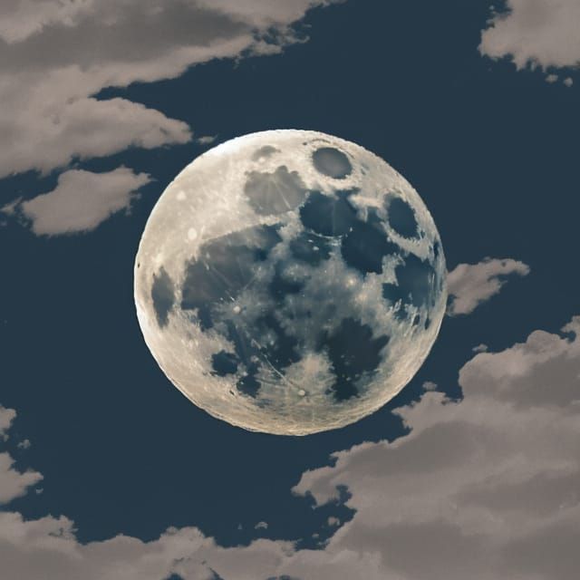 The Moon - AI Generated Artwork - NightCafe Creator