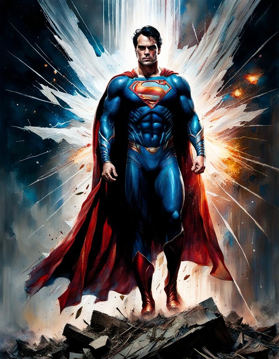 Superman - AI Generated Artwork - NightCafe Creator
