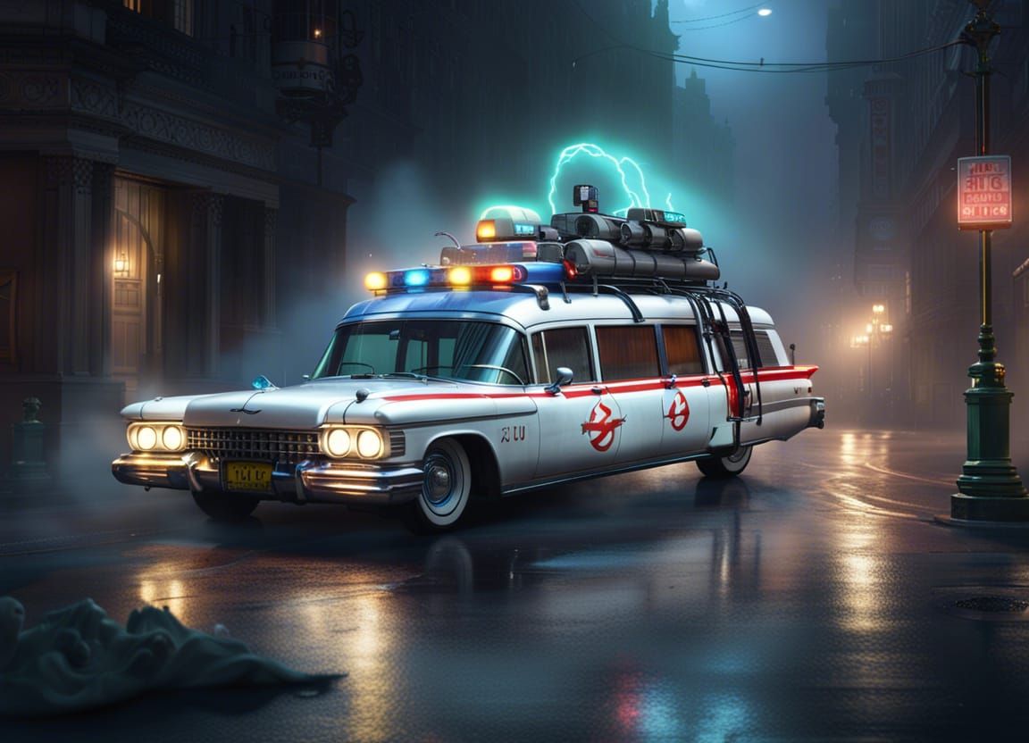 Ecto 1 - AI Generated Artwork - NightCafe Creator