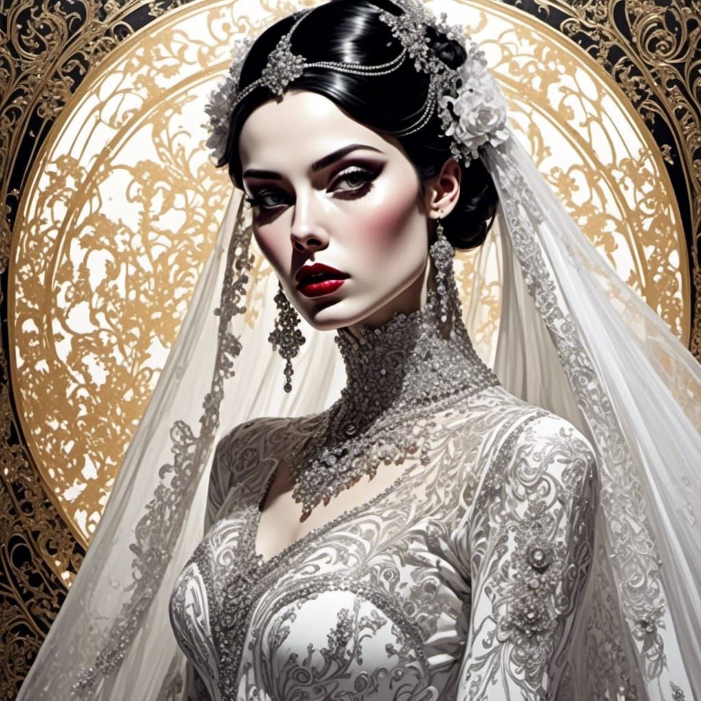 A Bride - AI Generated Artwork - NightCafe Creator