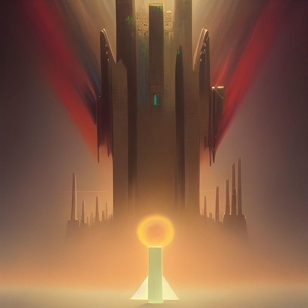 "Modern Monolith" - AI Generated Artwork - NightCafe Creator