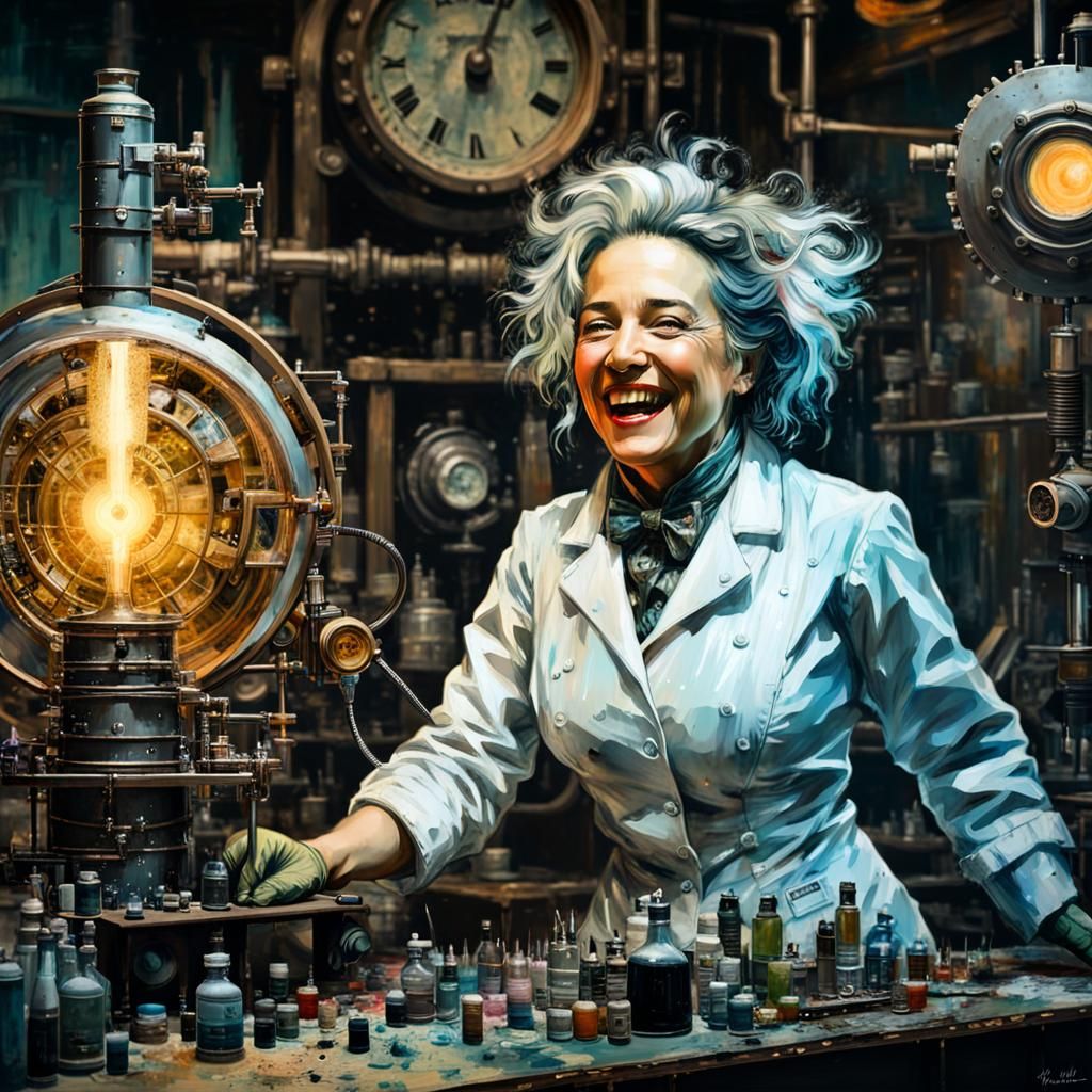 Fun with Science - AI Generated Artwork - NightCafe Creator