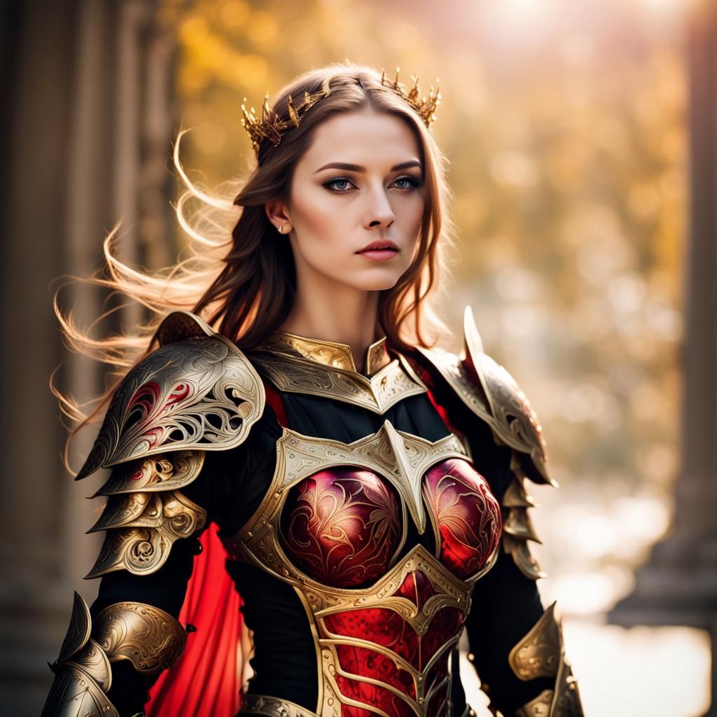 Warrior queen - AI Generated Artwork - NightCafe Creator