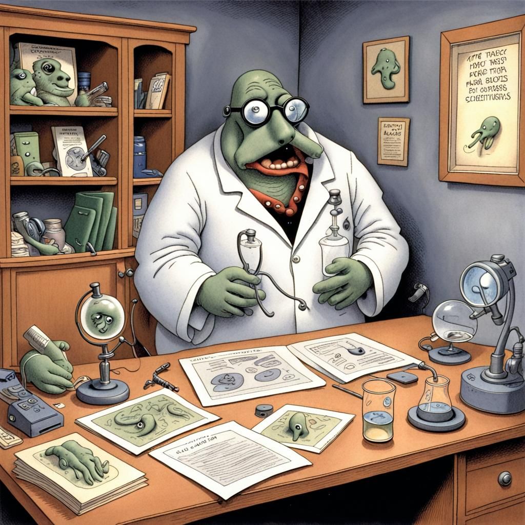 Doctor Walrus. - AI Generated Artwork - NightCafe Creator