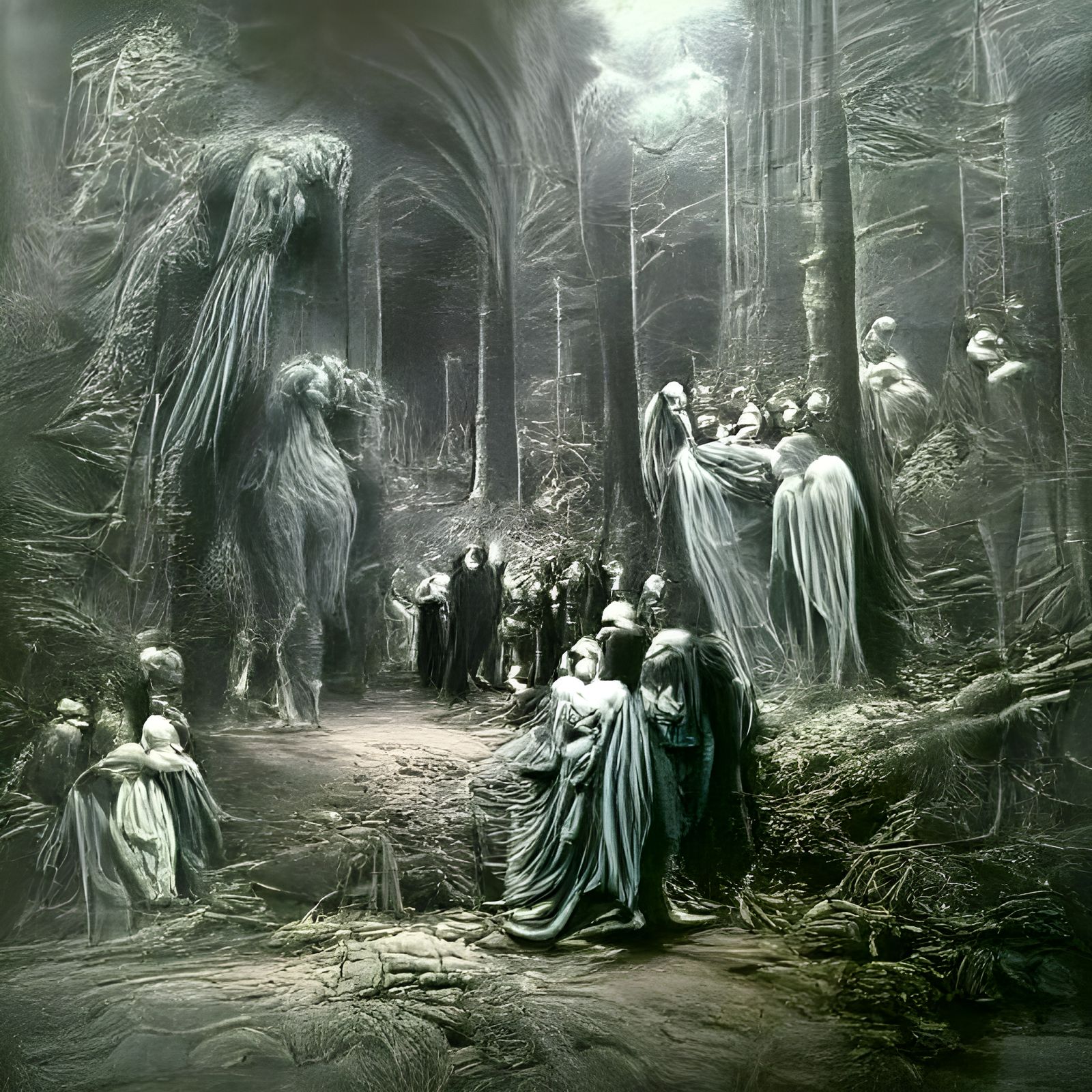 Forest Cult - AI Generated Artwork - NightCafe Creator