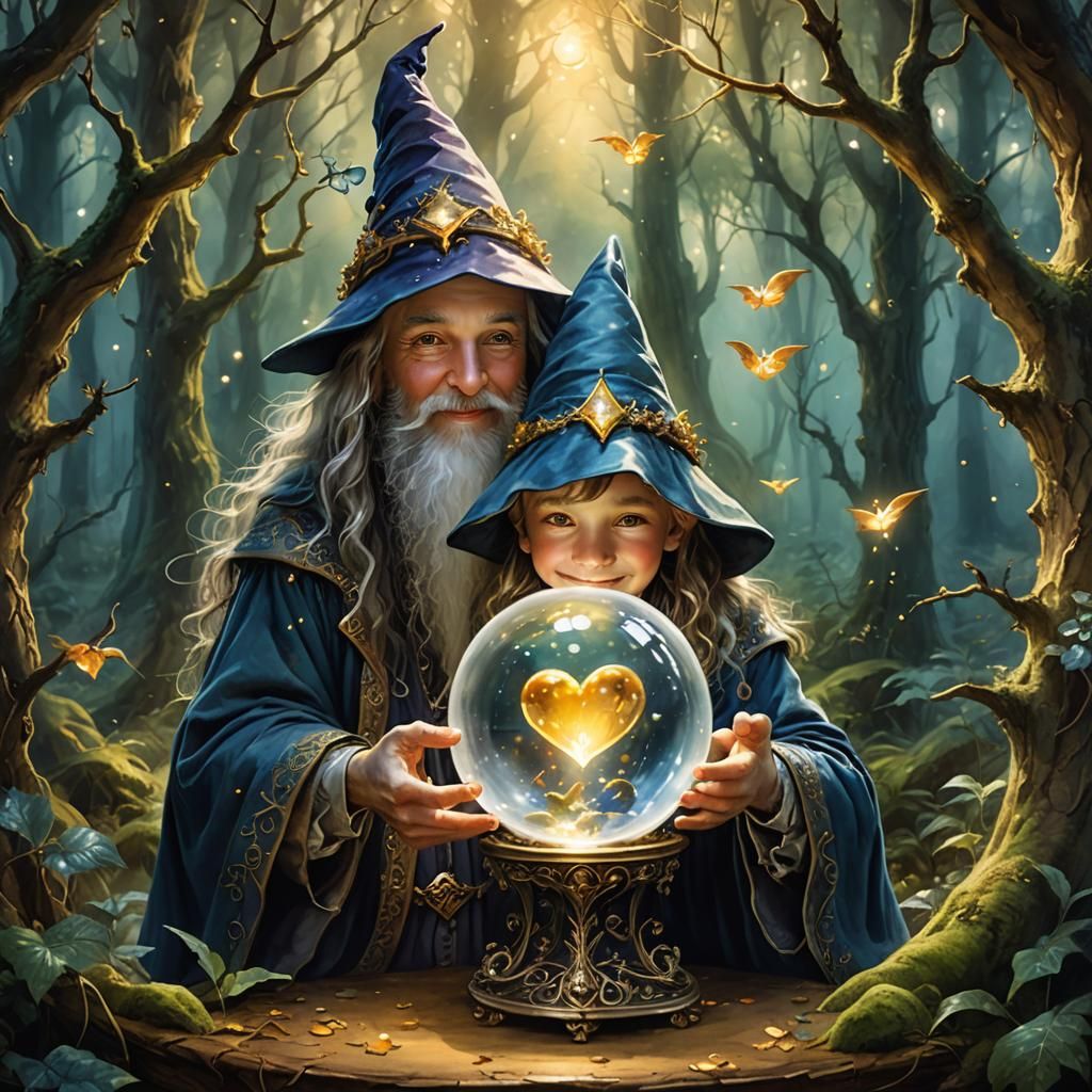 Wizard in Training - AI Generated Artwork - NightCafe Creator